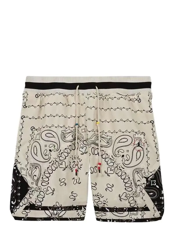 JORDAN X Travis Scott Paisley Print Shorts - Orewood