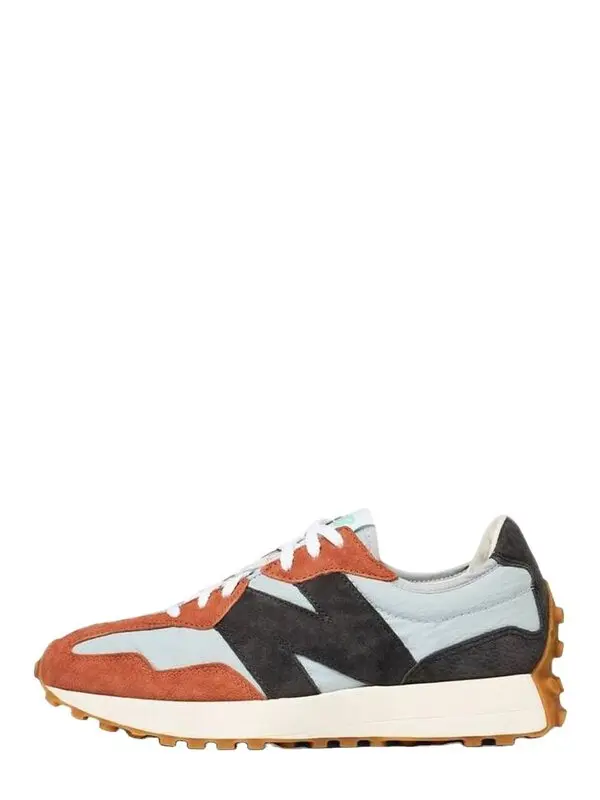 NEW BALANCE 327 "rust Brown" Athletic Sneakers - Brown/grey