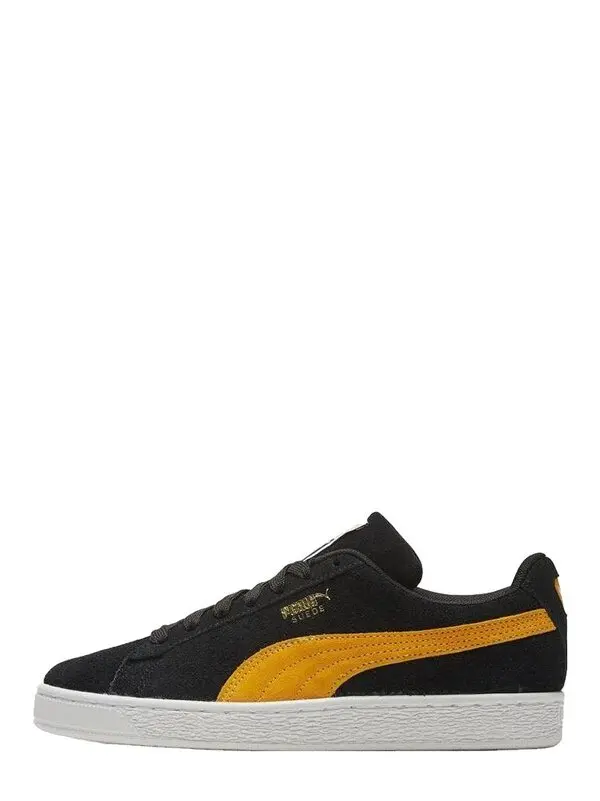 PUMA Suede Classic Low Top Sneakers - Black/gold