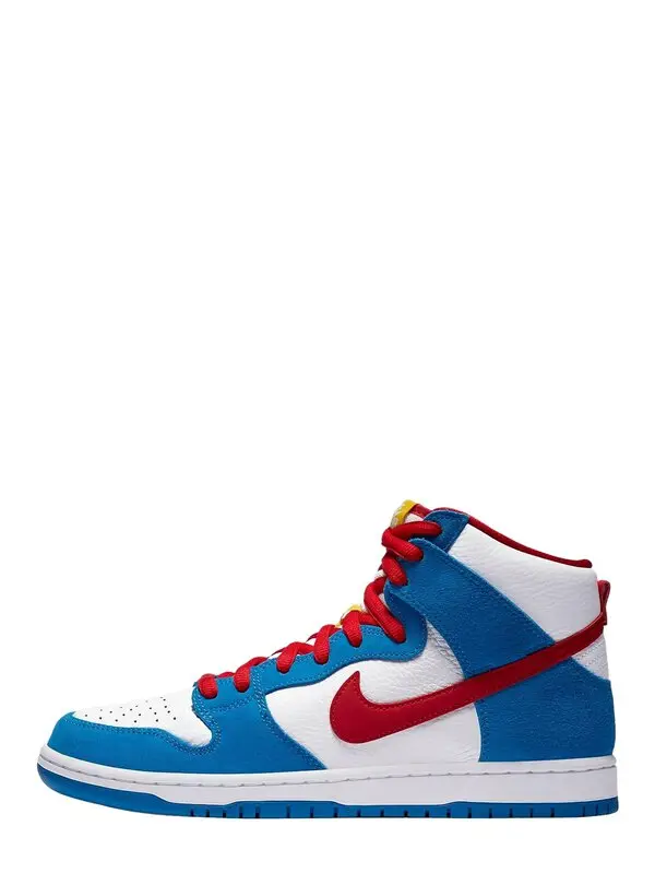 Nike Dunk High "doraemon" Sneakers - White/blue/red