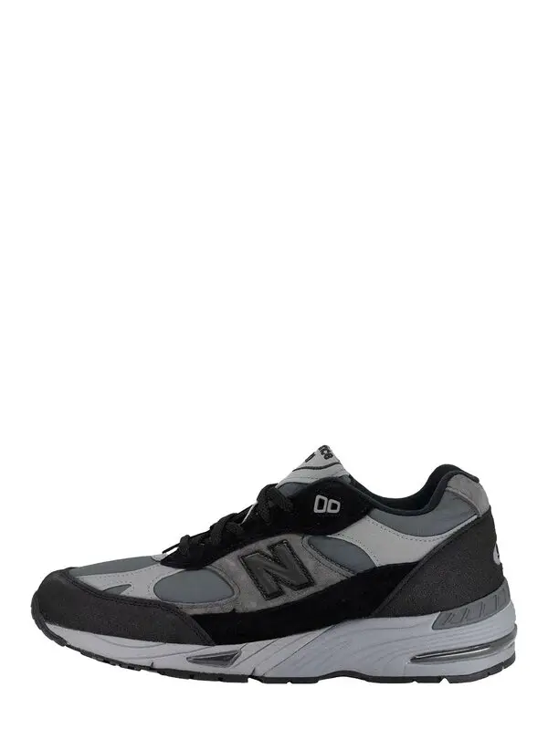 NEW BALANCE 991 Lace-up Sneakers - Black/grey