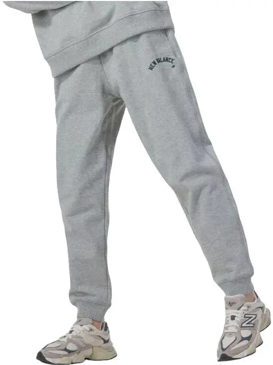 NEW BALANCE Wordmark Logo Jogging Pants - Grey