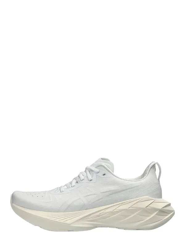 Asics Novablast 4 Athletic Sneakers - White/beige
