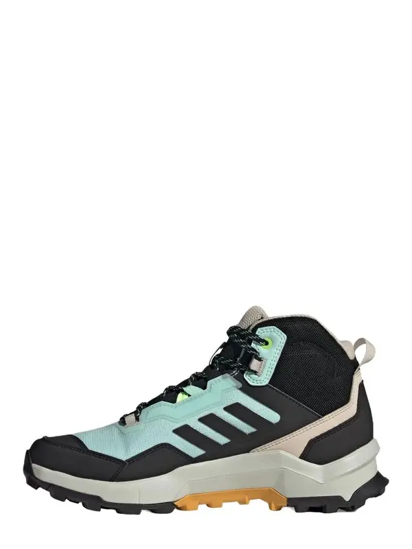 Adidas Ax4 Mid Gore-tex Hiking Boots - Semi Flash Aqua/core Black/preloved Yellow