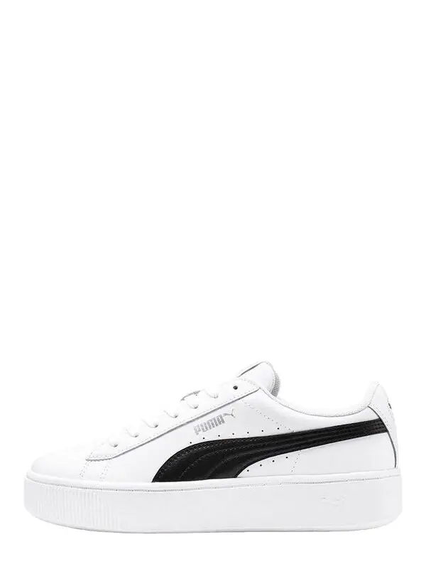 PUMA Vikky Stacked Low Top Sneakers - Black/white