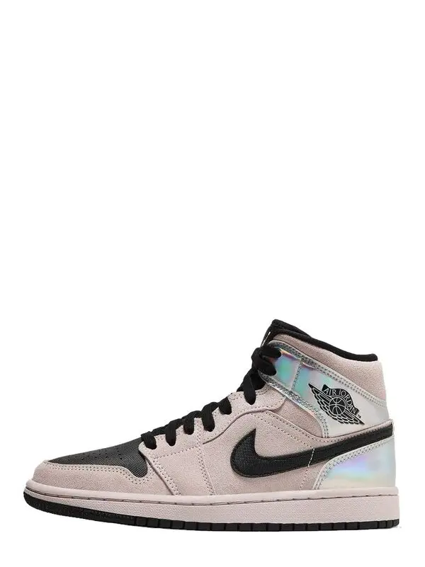 JORDAN 1 Mid Se - Barely Rose/black/multi