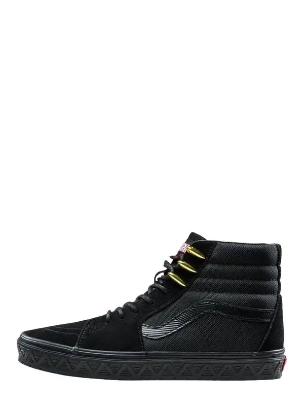 VANS Marvel X Sk8-hi Panther' High-top Sneakers - Black