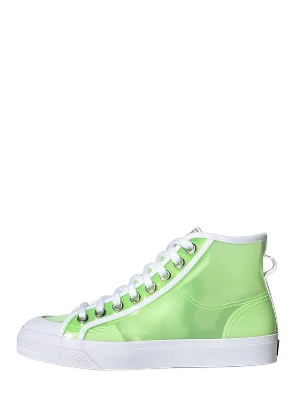 Adidas Nizza High Top Translucent Sneakers - Green