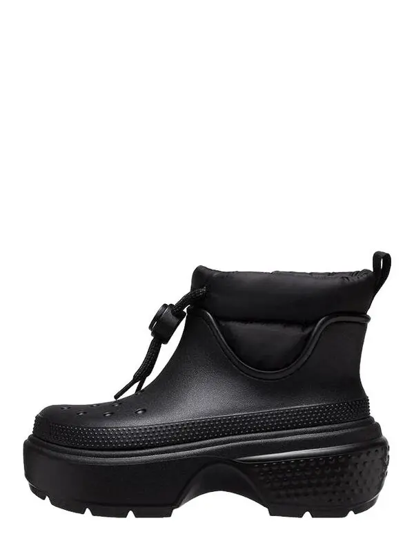 CROCS Stomp Puff Boot - Black