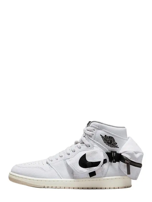 JORDAN 1 Utility High - White/black