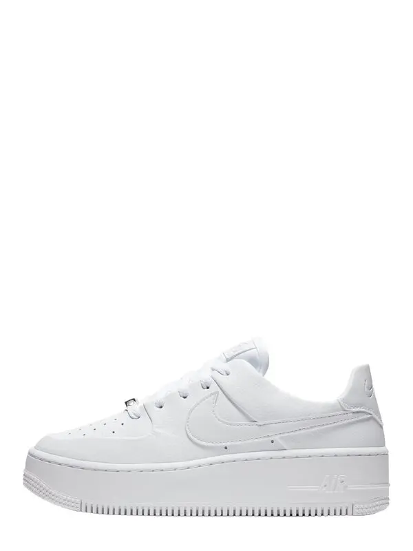 Nike Force 1 Sage Low Platform Sneakers - White
