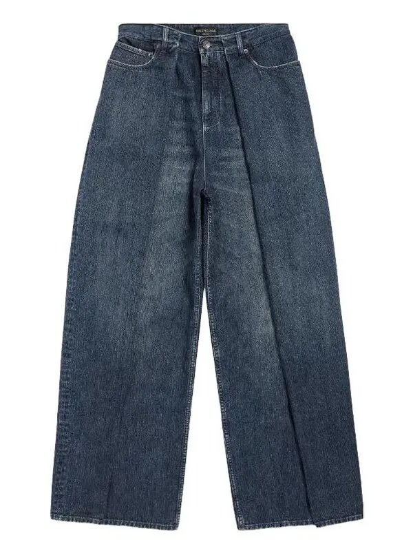 Balenciaga Double Side Pants - Dark Blue