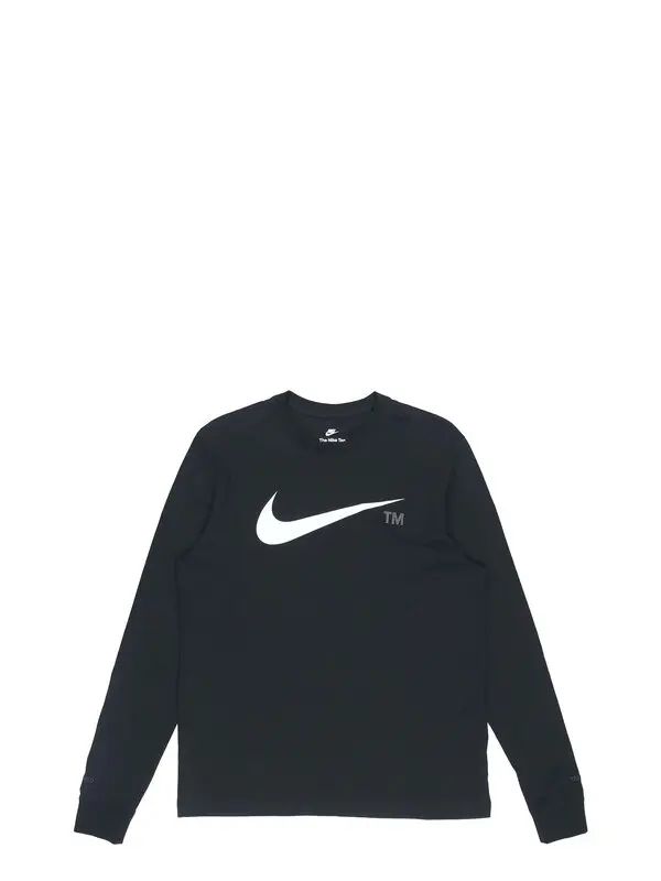 Nike Long Sleeve Sports Pullover With Large Logo - Default Color