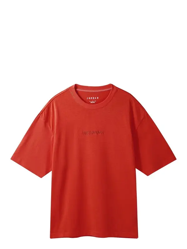 JORDAN Wordmark T-shirt 'mystic - Red