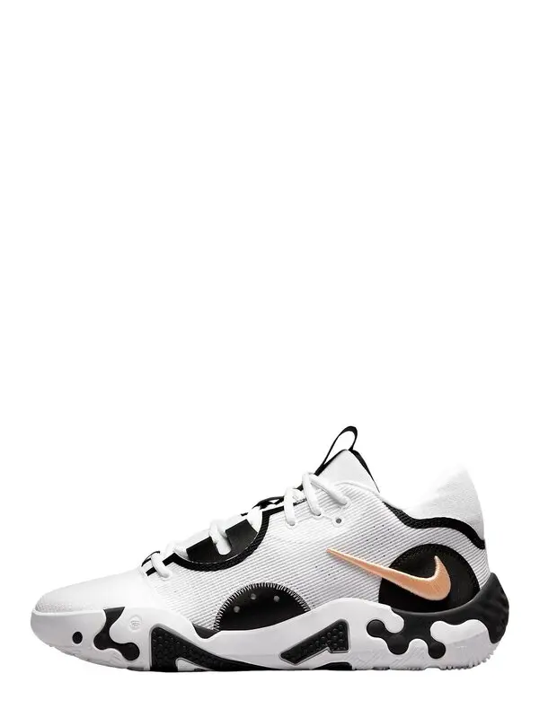Nike Pg Ep Athletic Sneakers - White/orange Chalk/black