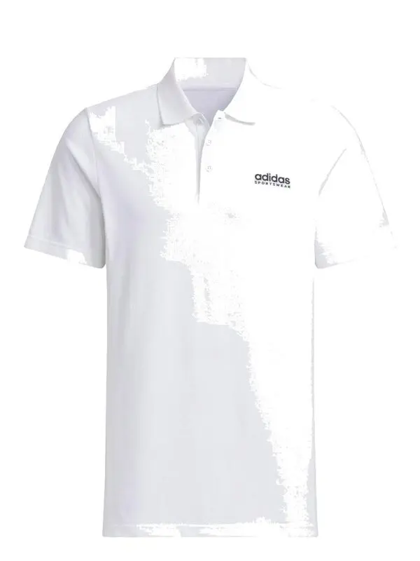 Adidas Pique Solid Polo Shirt Asia Sizing - White