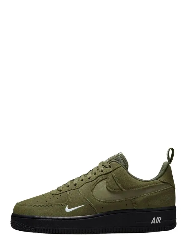 Nike Force 1 Low '07 Lv8 "reflective Swoosh" Sneakers - Khaki