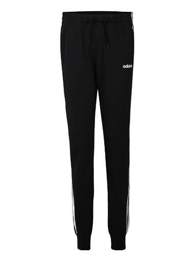 Adidas Plaid Knitted Sports Pants - Black