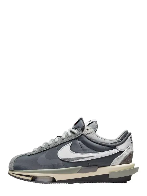 Nike X Sacai Zoom Cortez Sp Sneakers - Gray/white
