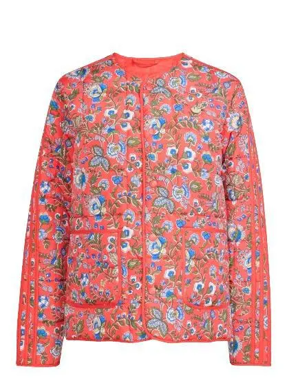 Adidas X Liberty Quilted Jacket - Red