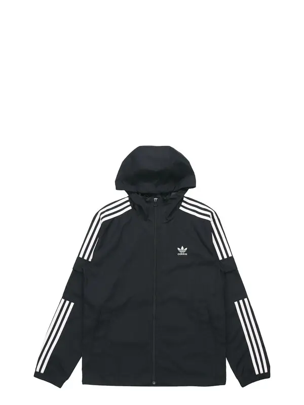 Adidas Originals 3-stripes Wb Fz Hoodie Jacket For - Black