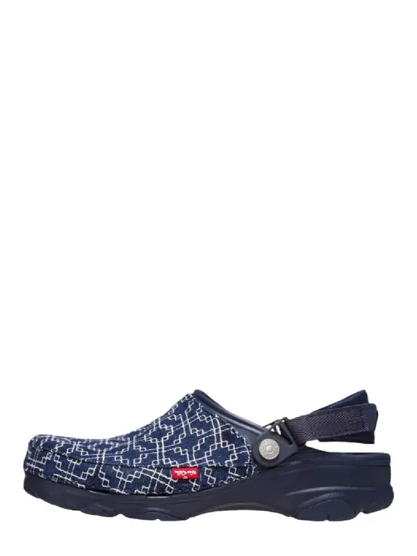 CROCS X Levi's Sashiko All-terrain Clog - Navy/navy
