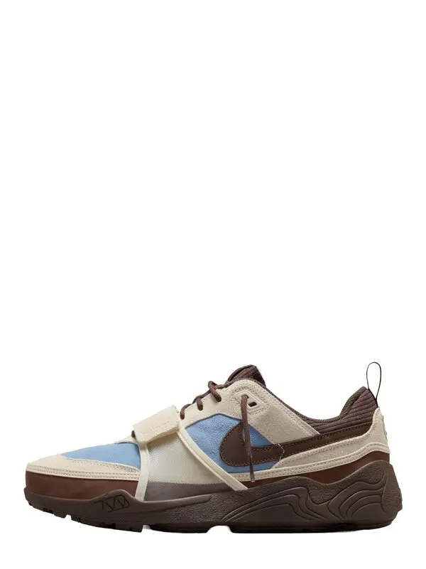 Nike X Travis Scott Zoom Field Jaxx Sneakers - Leche Blue/baroque Brown/pale Ivory