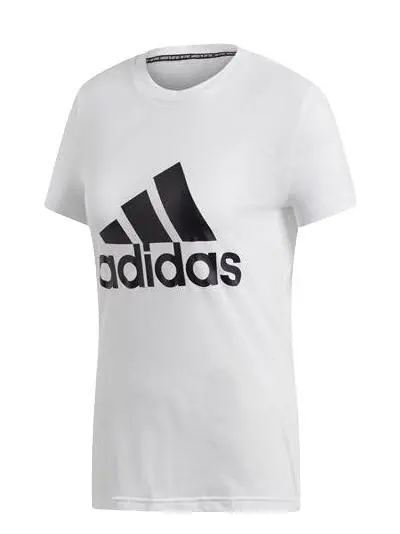 Adidas Logo Graphic Short Sleeve T-shirt - White