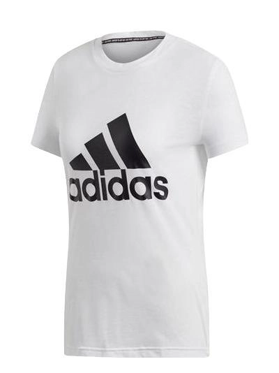 Adidas Logo Graphic Short Sleeve T-shirt - White