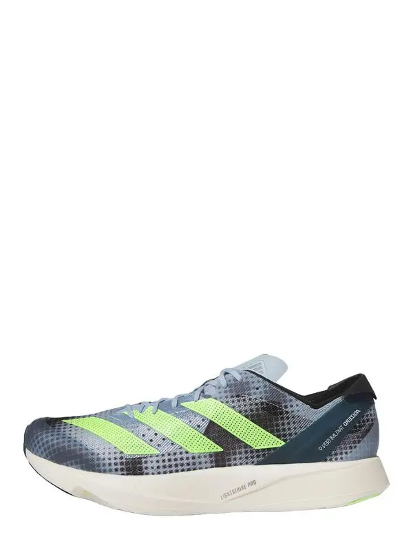 Adidas Adizero Takumi Sen Running Sneakers - Wonder Blue/lucid Lemon/core Black