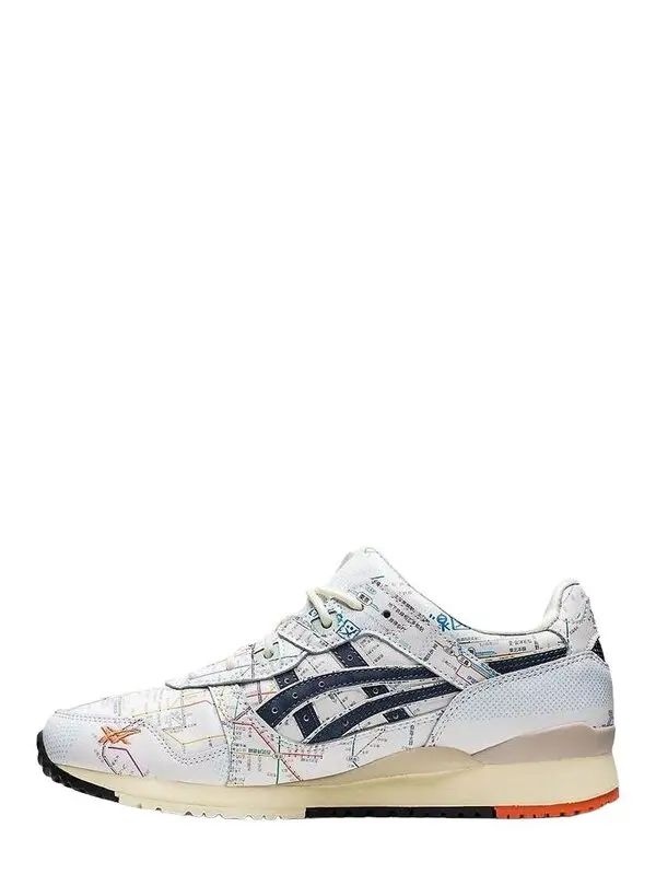 Asics X Atmos Gel-lyte 3 Og 'tokyo Subway' Sneakers - White/blue
