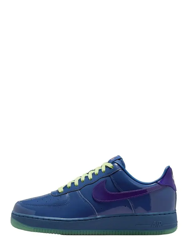 Nike Force 1 Low Sneakers - Mystic Navy/grape Ice Patent