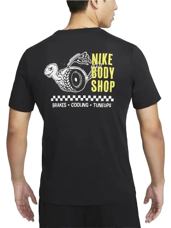 Nike Dri-fit Body Shop T-shirt 'black - Black/multi-color