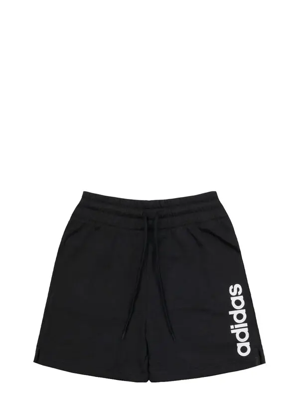 Adidas Essentials Linear French Terry Shorts - Black/white