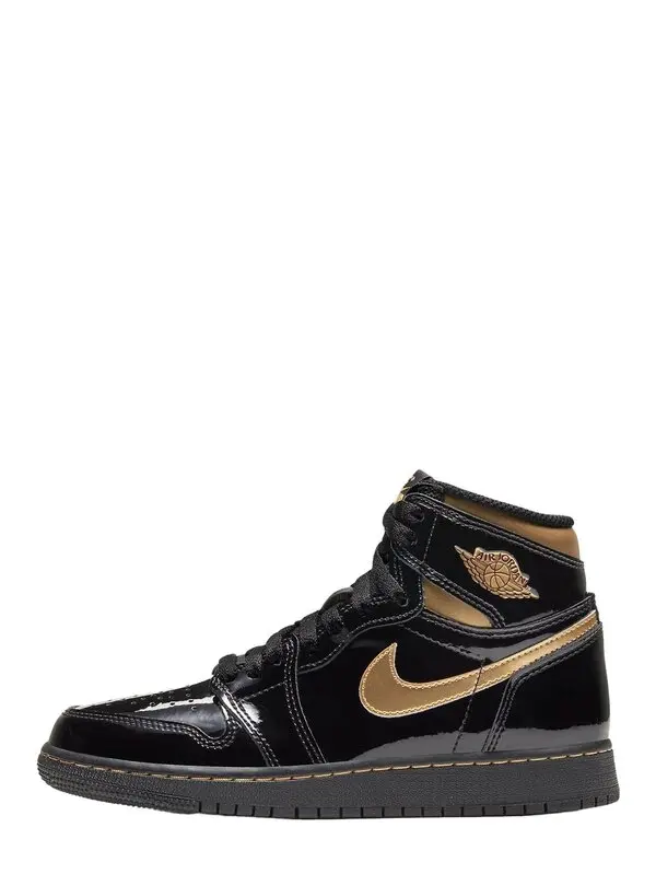 JORDAN 1 Retro High Og "black Metallic Gold - Black/metallic Gold