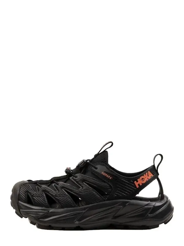 Hoka One One Hopara Sandals - Black/fusion Coral