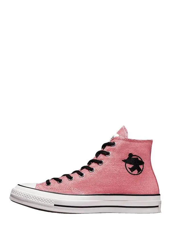 CONVERSE X Stussy Chuck 70 Hi 'surfman - Pink/black