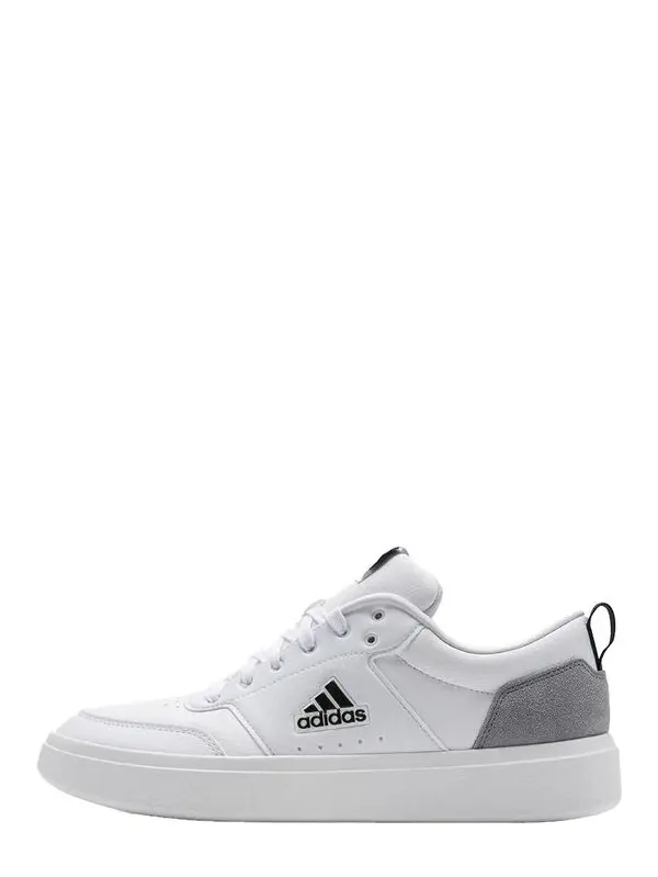 Adidas Park Street Low Top Lace Up Sneakers - Cloud White/black