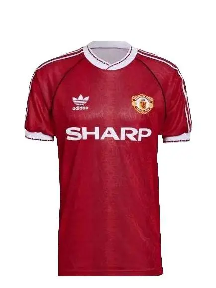Adidas Manchester United 90 Home Jersey - Red