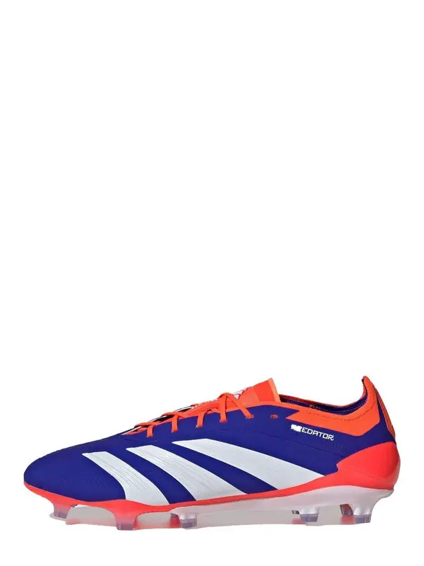 Adidas Predator Elite Fg Football Cleats - Lucid Blue/cloud White/solar Red