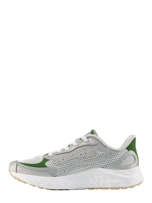 NEW BALANCE Fresh Foam Arishi Lux Bungee Lace Sneakers - Raincloud/dark Silver Metallic/alpine Green