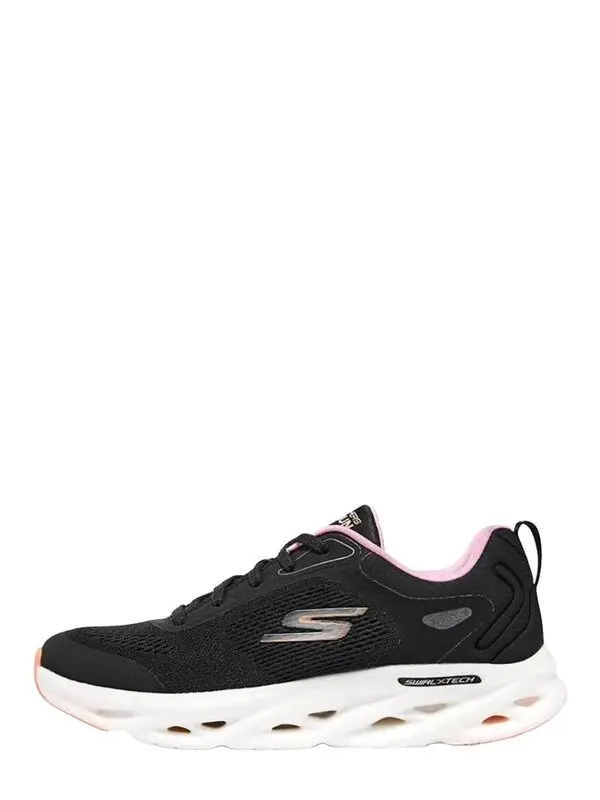 Sketchers Go Run Swirl Tech Athletic Sneakers - Black