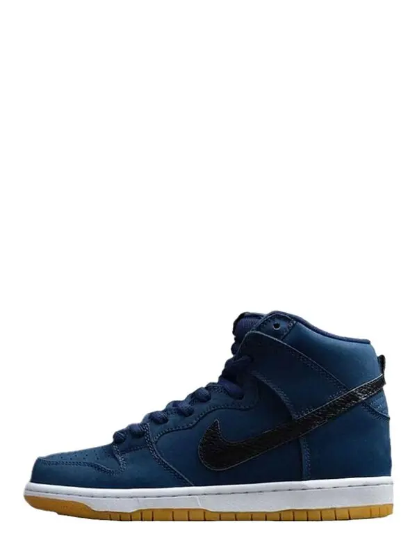 Nike Dunk High Pro Iso Sb 'orange Label Midnight Navy - Blue/black
