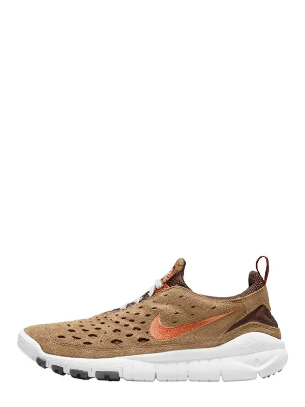 Nike Free Run Trail Sneakers - Brown/white