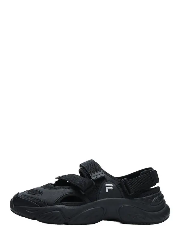FILA FUSION Conch Sandals - Black