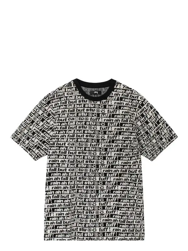 StÜssy X Cactus Plant Flea Market Tee 'black - Black/white