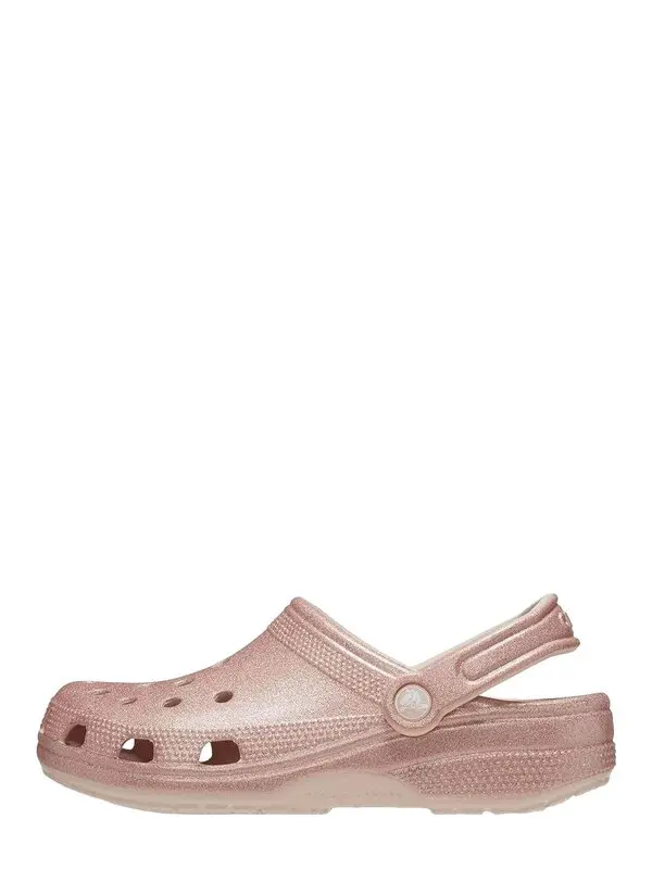 CROCS Classic Glitter Clogs - Pink
