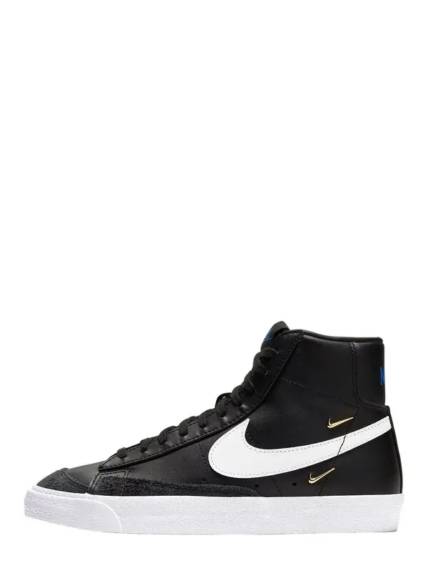 Nike Blazer Mid '77 Se Sneakers - Black/white/hyper Royal