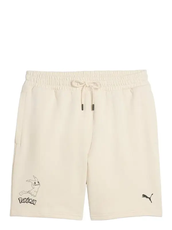 PUMA X Pokemon Relaxed Fit Shorts - Alpine Snow
