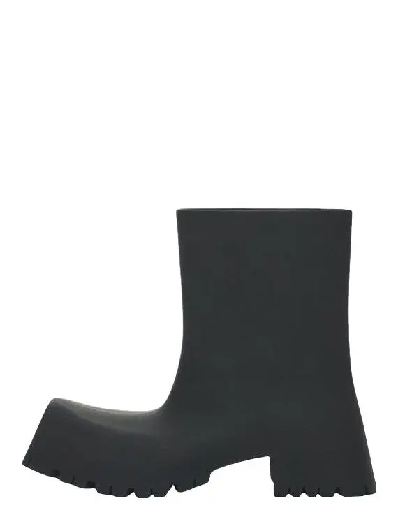 Balenciaga 50mm Trooper Rubber Boots - Black